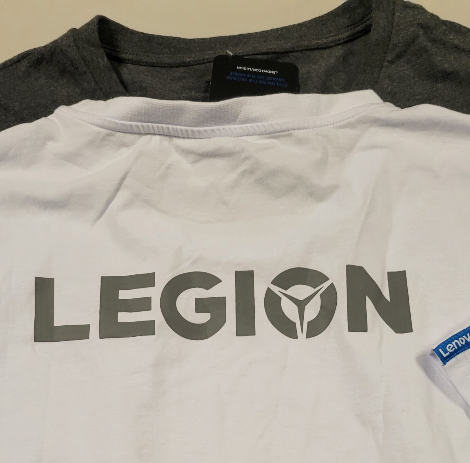 ***NEW with tags*** LENOVO LEGION T- Shirt Size XXL **Lot of 2 White ...
