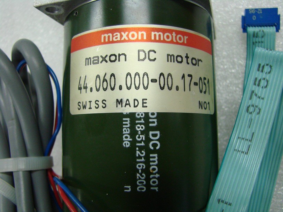 Maxon DC Motor 44.060.000-00.17-051 SWISS MADE HP ENCODER HEDS-6310 ...