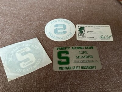 1994 MSU Alumni Association Michigan State University Vintage Sticker ...