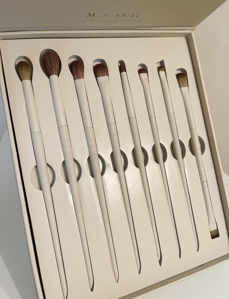 Morphe X Ariel 8- piece Signature Eye Brush Set BNIB | eBay