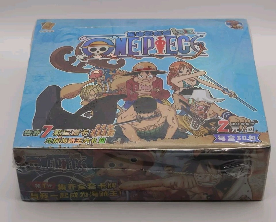 One Piece Sailing Seas Booster Box 30-Packs Japanese New Sealed 🔥 | eBay