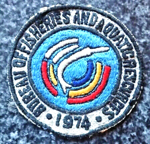 RARE Bureau of Fisheries and Aquatic Rescurces 1974 Philippines Patch ...