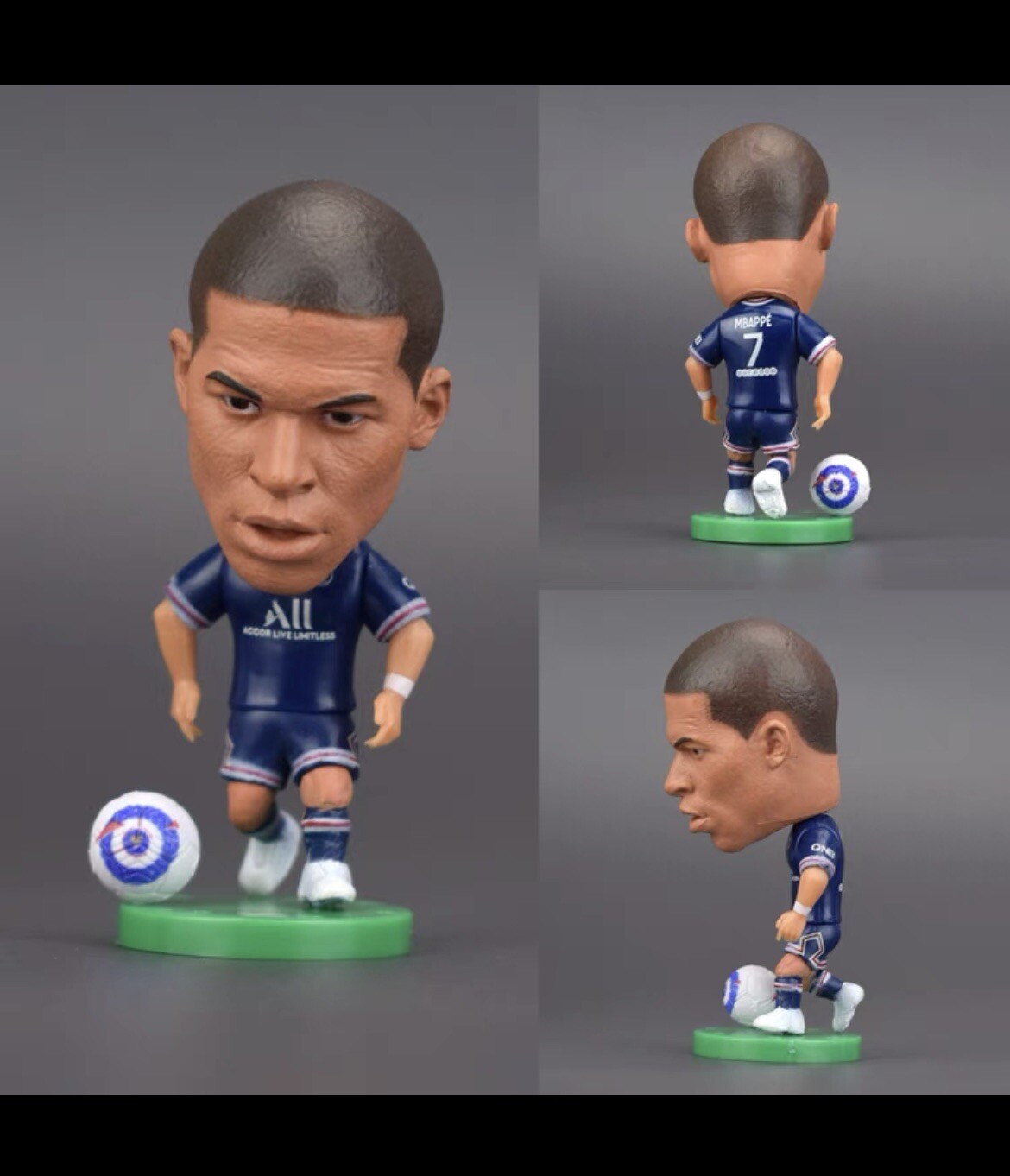 Kylian MBAPPE Figurine 6.5cm High Perfect Collection PSG#7 Brand New ...