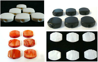 Grover Gotoh Guitar tuner Acrylic buttons white/red/ black/ ivory color ...