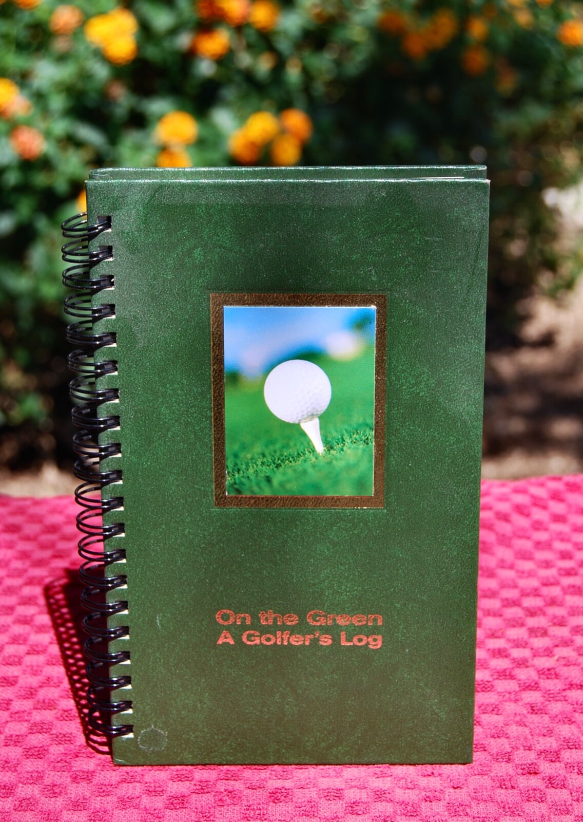 On the Green-A Golfer's Logbook Hardcover Spiral Bound-New | eBay