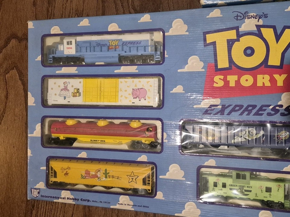 Toy Story Express HO Scale Model Electric Train Set 1996 Series One w ...
