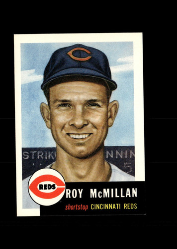 Roy McMillan : 1953 Topps 1991 Archive MLB Baseball Card #259 ...