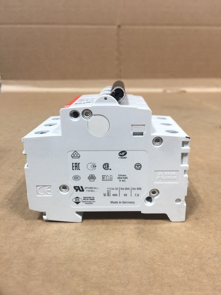 S203-C32, ABB, Miniature Circuit Breaker - 3P - C - 32 A | eBay UK