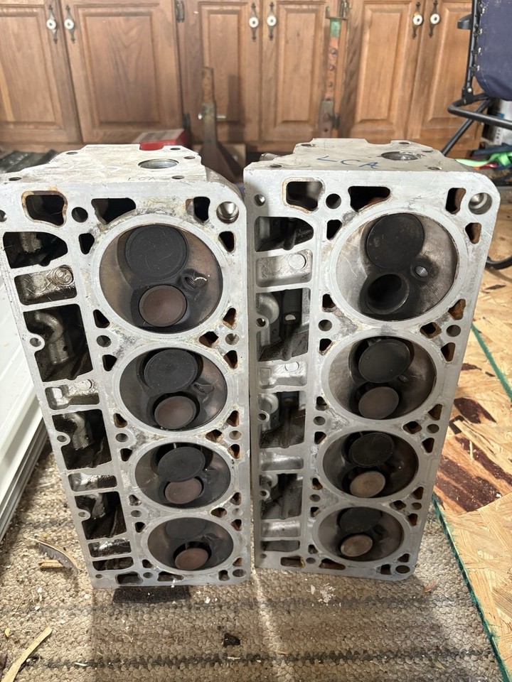 706 LS 4.8 4.8L 5.3 5.3L Cylinder Heads PAIR 706 Assembly GM Chevrolet ...