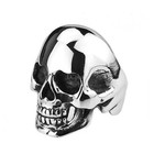 Men's Punk Gothic Rock Rocker Biker Retro Big Heavy Stainless Steel ...