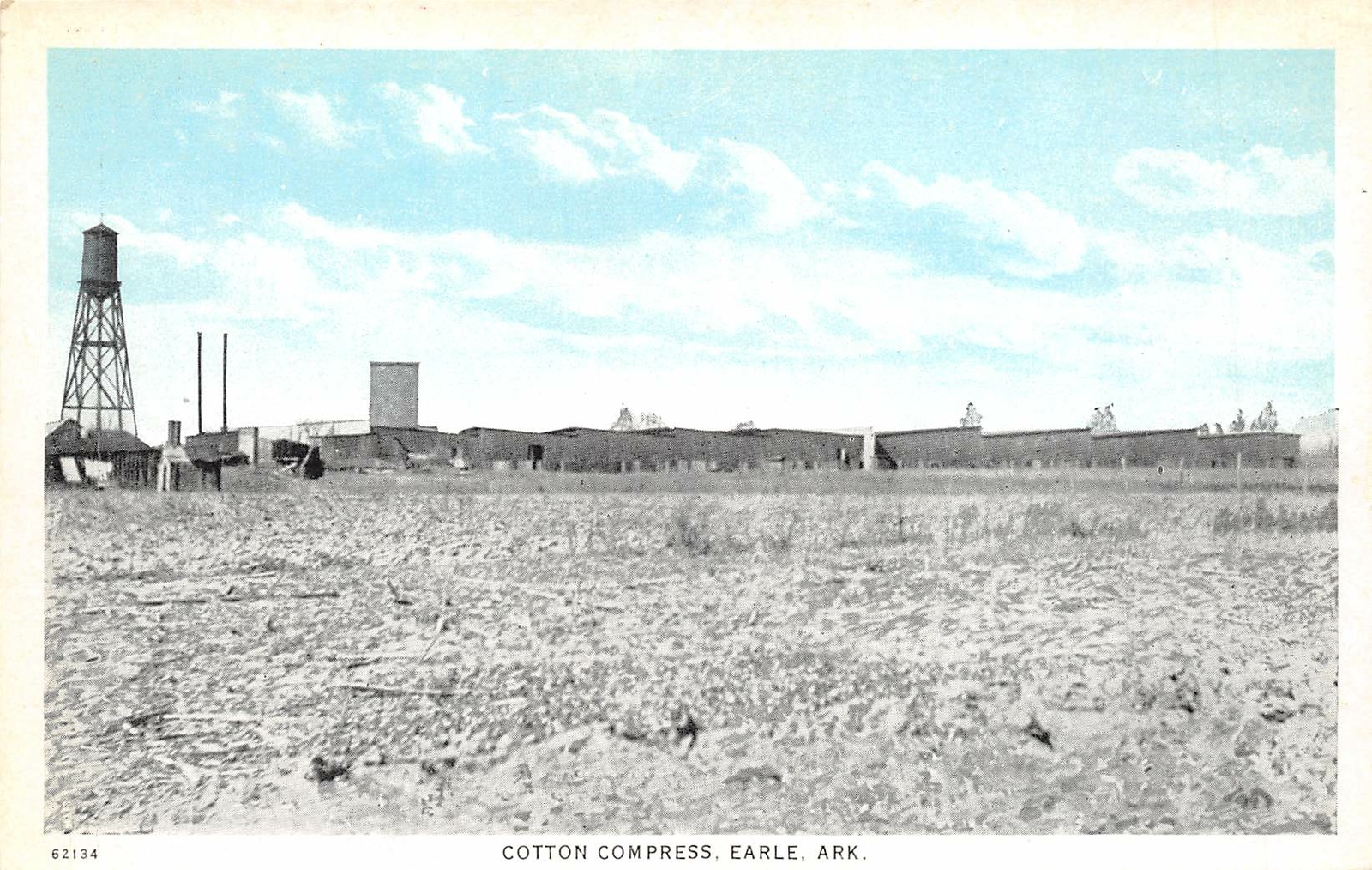 Earle Arkansas c1920 Postcard Cotton Compress | eBay