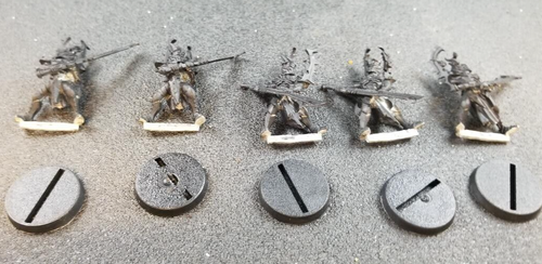 Games Workshop WARHAMMER 40K Dark Eldar DRUKHARI INCUBI x5 METAL | eBay