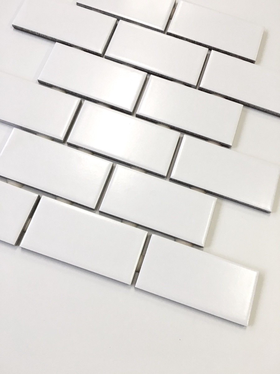 Subway Tile 2x4 2x4 White Subway Glossy Ceramic Tile