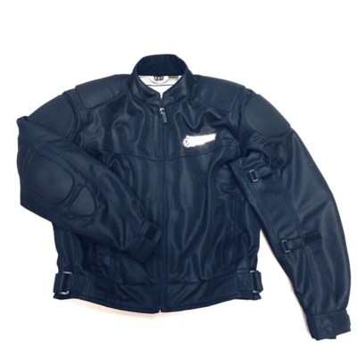 First Gear Mesh Tex II Black Motorcycle Biker Jacket Armored Padded ...