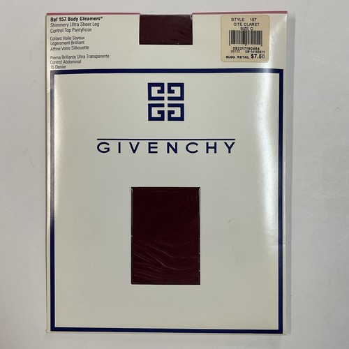 Vintage 90s Givenchy Claret Body Gleamers Shimmery Ultra Sheer ...
