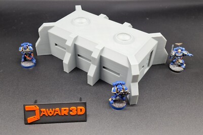Large Bunker 28mm Wargaming Scatter Terrain Scenery Tabletop Miniature ...
