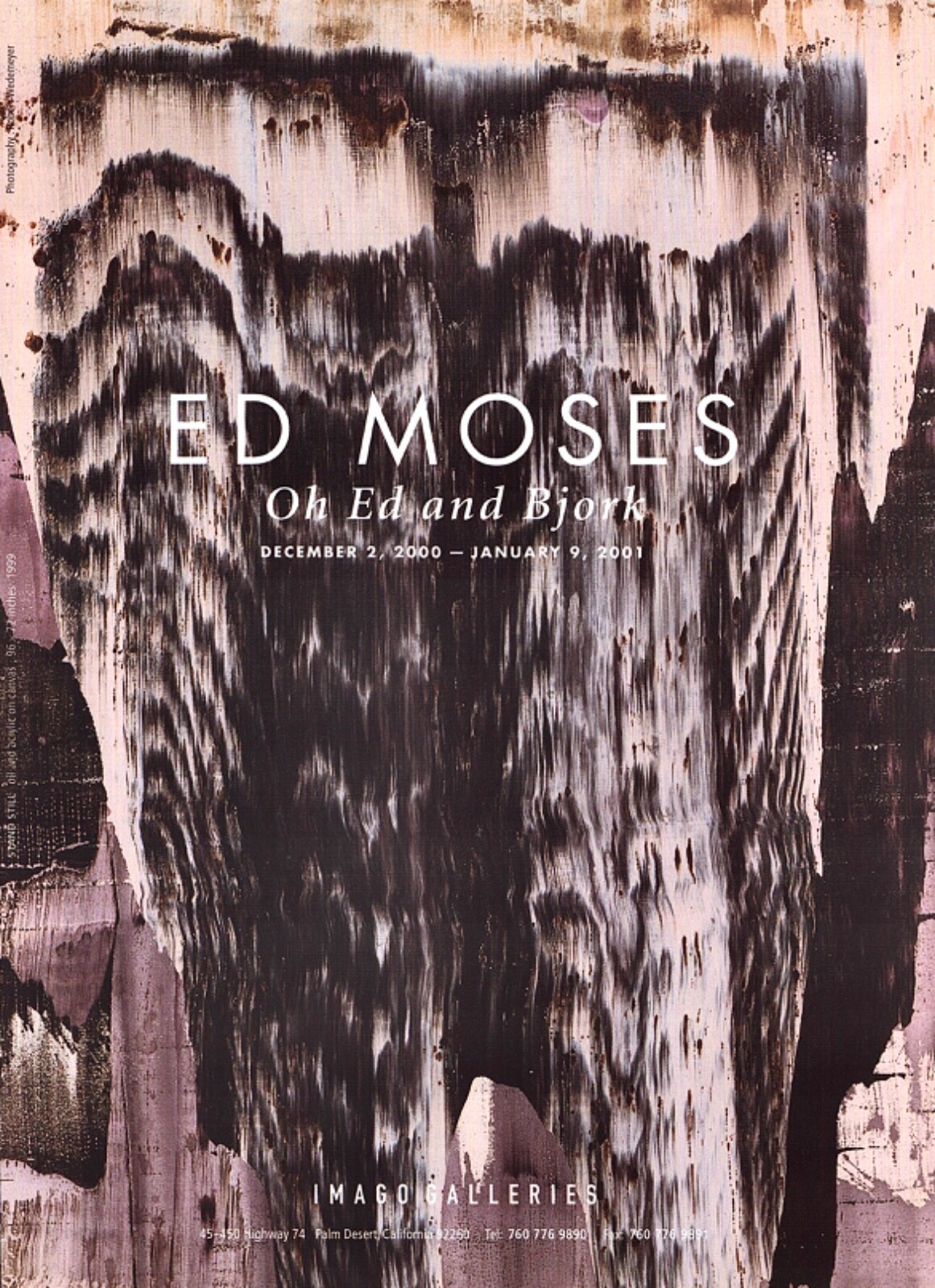 ED MOSES Art Gallery Exhibit ~ VINTAGE PRINT AD ~ 2000 | eBay.de