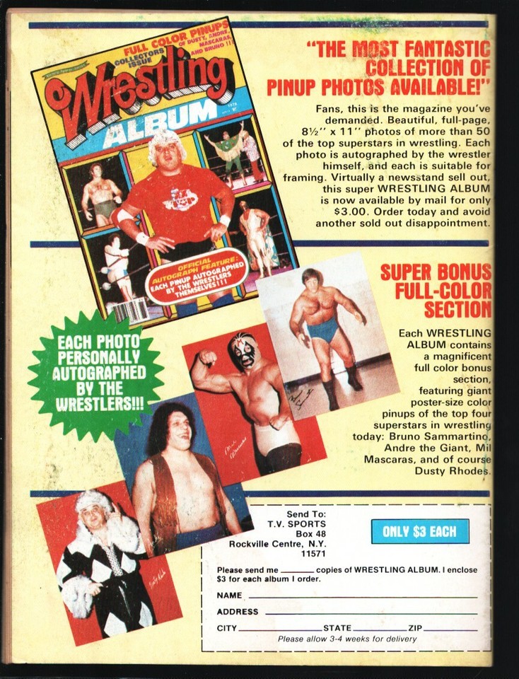 Wrestler 6/1979-Mr. Wrestling II cover & story-Andre the Giant-Bulldog ...
