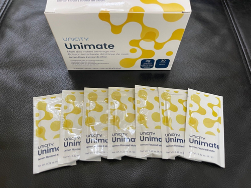 Unicity Unimate Diet Instant Beverage Mix Lemon 7 Packets Exp 2026 | eBay