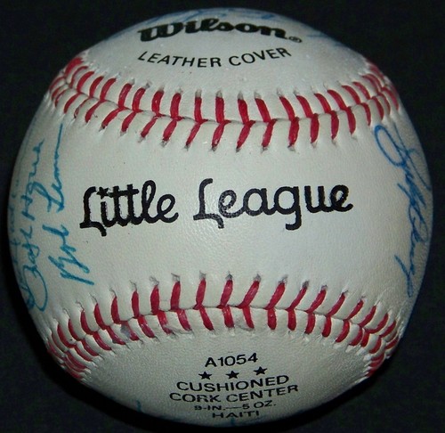 1987 Yankees Old Timers Day Billy Martin Whitey Ford Signed Baseball ...