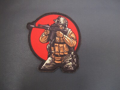 Military patch morale 90 x 75 mm | eBay