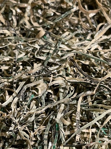 Currency Art Framed Shredded CASH Money Real USD 1s, 5s, 10s, 20s, 50s ...