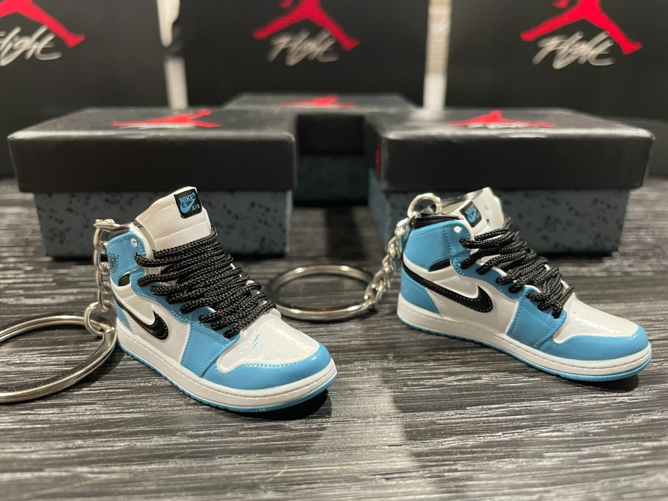 keychain Shoes Mini Jordan / Air Force / AJ Sneaker Trainer Keyrings ...