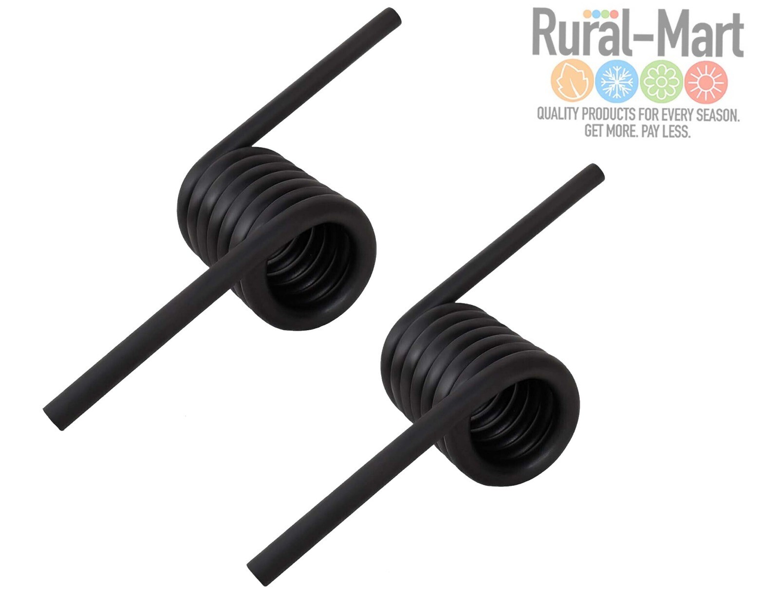 Left & Right PAIR of Trailer Heavy Duty RAMP Springs 2,000 lb - Spring ...