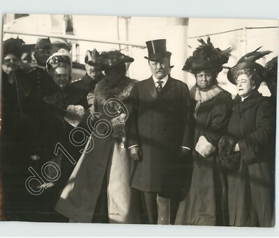 THEODORE ROOSEVELT, Edith, Ethel Ladies of the MAYFLOWER c.1905 Photo ...
