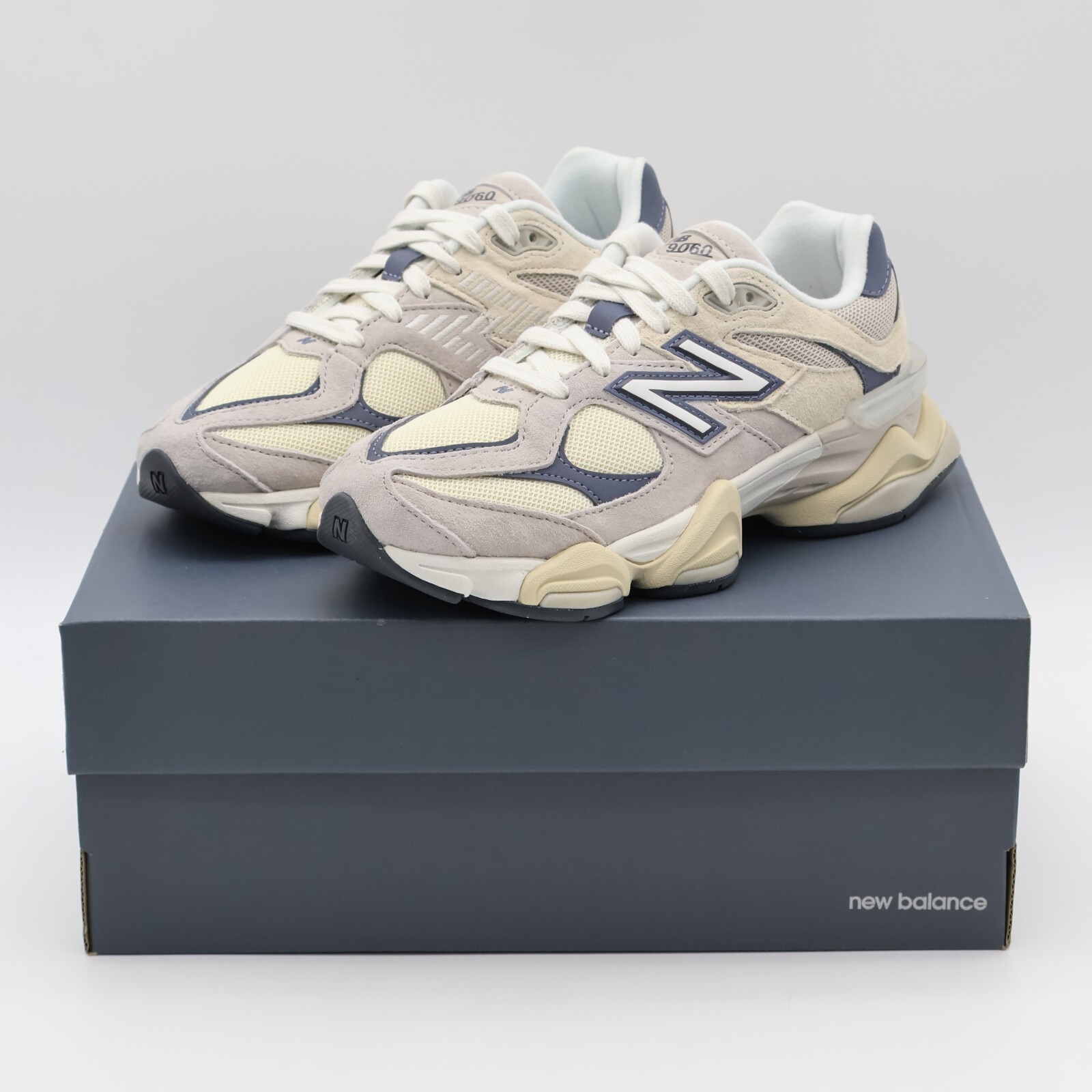 U9060EEB New Balance 9060 Moonrock Linen Dark Arctic Grey Navy Blue ...