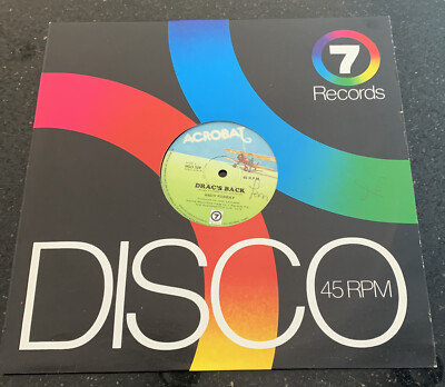 ANDY FORRAY - DRAC'S BACK / CARRY ON SHARON - 12 Inch 45 VINYL RECORD ...