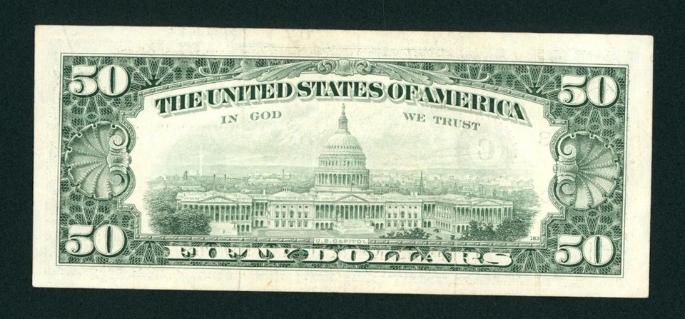 **STAR - 5 DIGIT ** $50 1990 Federal Reserve Note ** PAPER CURRENCY | eBay