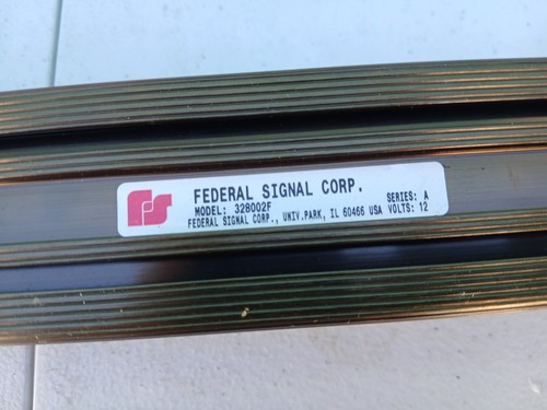 Federal Signal Signalmaster 328002F - 33 1/2" x 2" NEW Gov Surplus | eBay