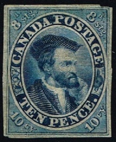 Canada Stamp Scott#7 10p 1855 Mint OG CV$9000 | eBay