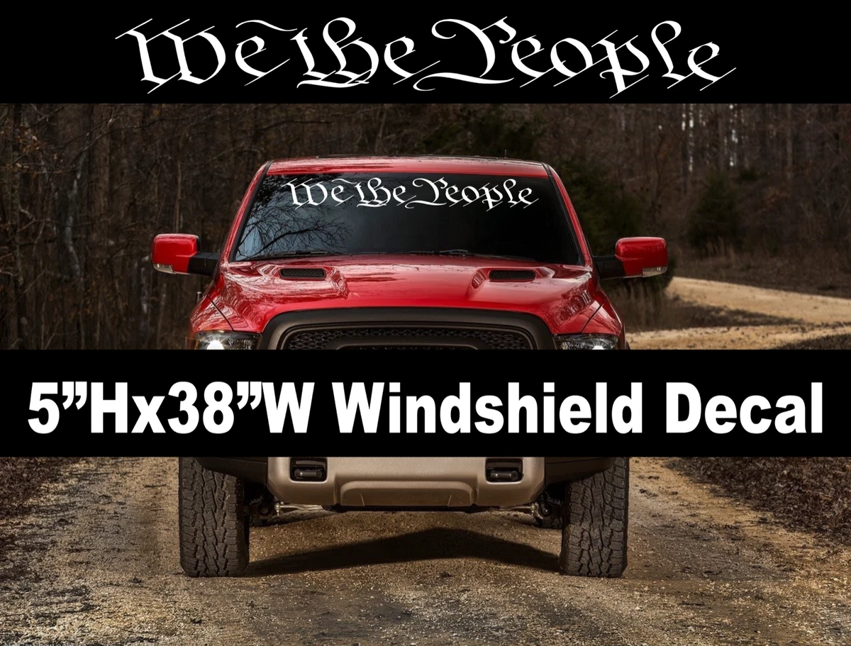 Truck Front Window Stickers