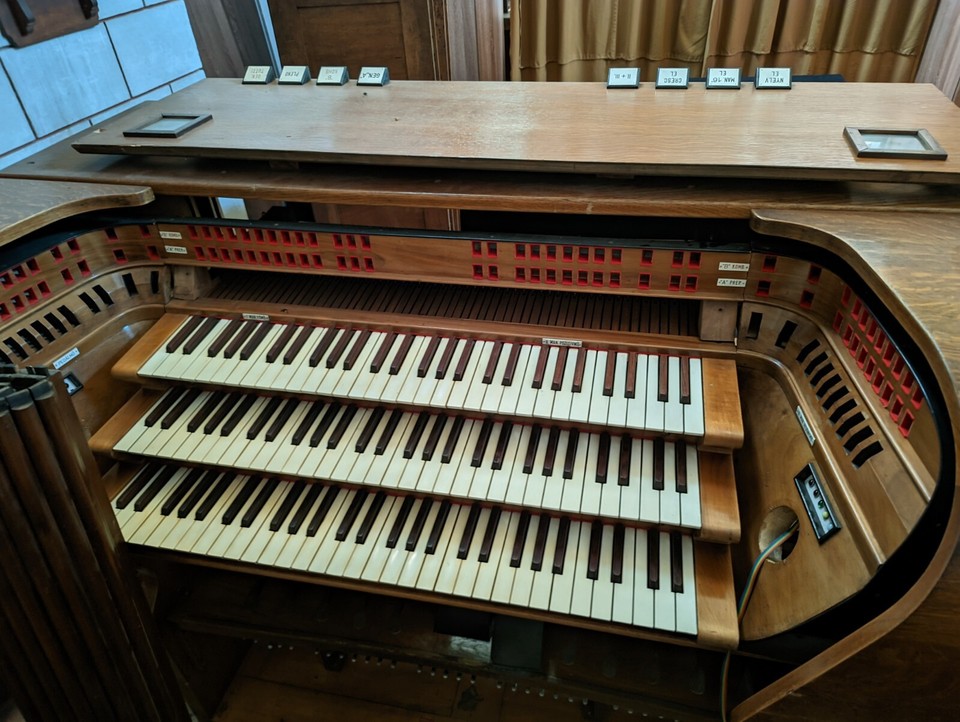 3 manual pipe organ console for hauptwerk | eBay