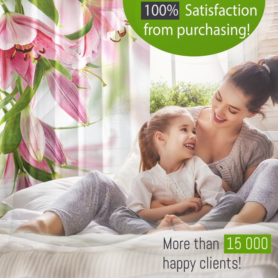 3D Window Curtain Printed with Starry Sky Image Wellmira Made to ...