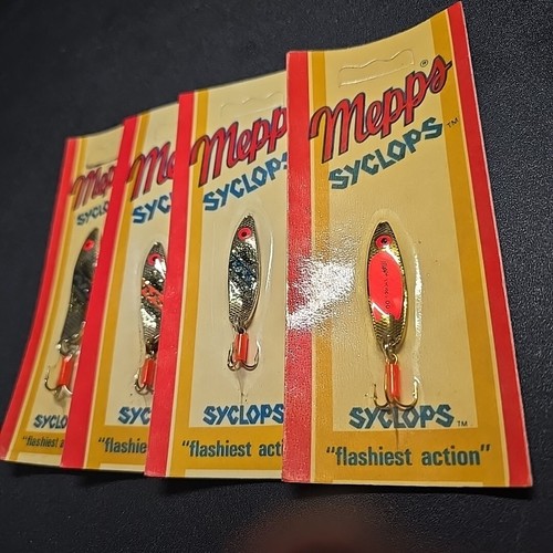 [4] Mepps Syclops [1] Size 0 + [3] Size 00 Fishing Lures | eBay