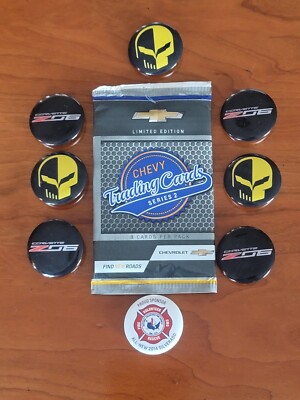 Chevy Trading Cards Auto Show Series 2 Limited Edition & 8 Chevy Auto ...