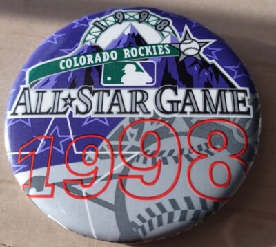 1998 MLB All Star Game Colorado Rockies Coors Field 2.5" Button | eBay