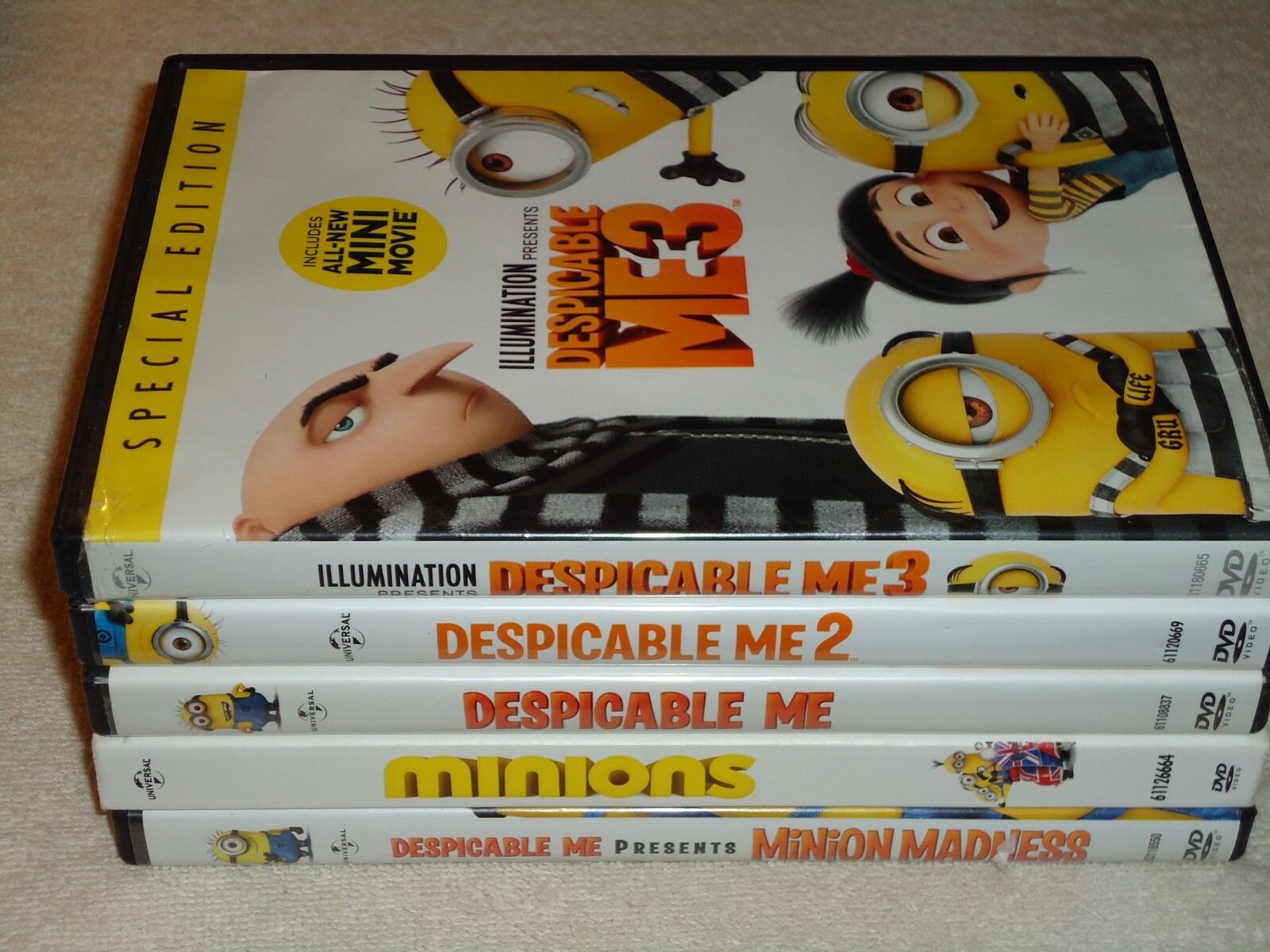 Despicable Me 1 Movie Cover