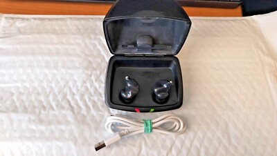 Starkey Lab. Hearing Aids Charging Case 730 & Hearing Aids *READ DESC ...