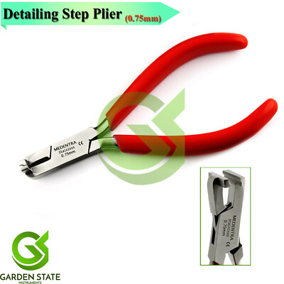 Orthodontic Detailing Pliers Archwire Forming Bending Step Plier 0.75mm ...