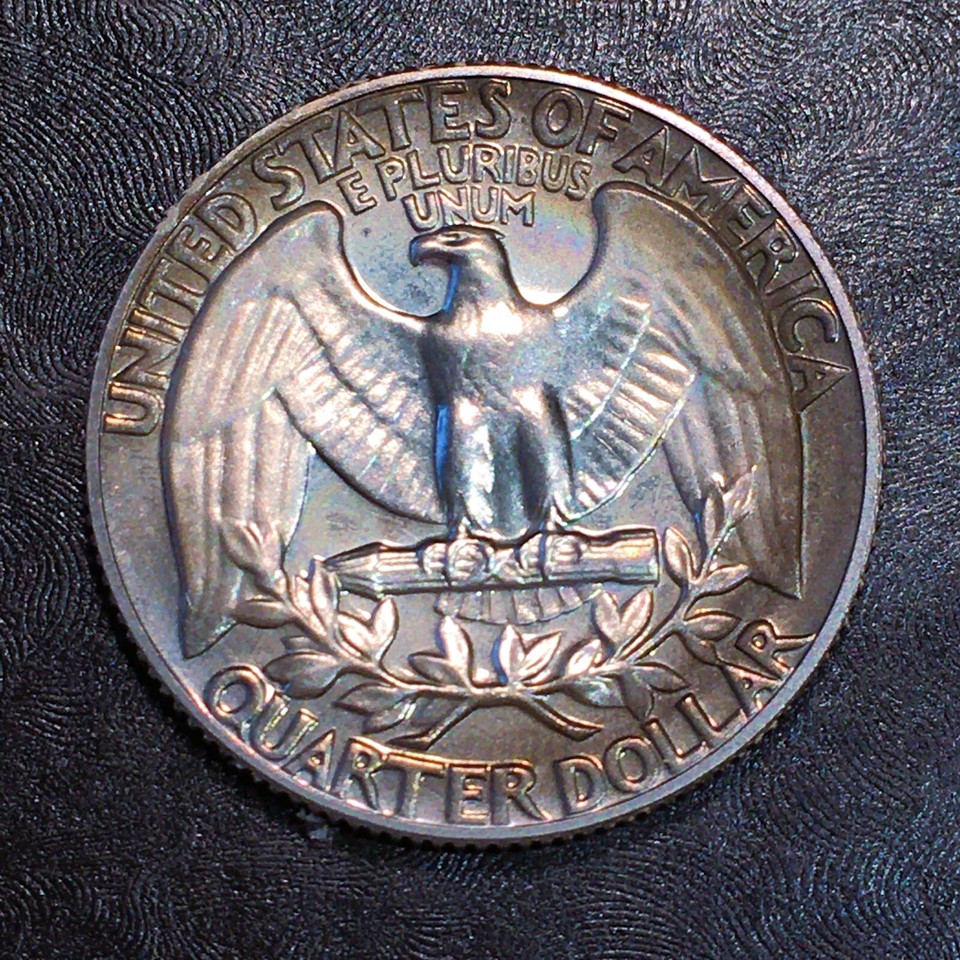 1970-S Washington Quarter - Toned Proof - High Quality Scans #Q268 ...