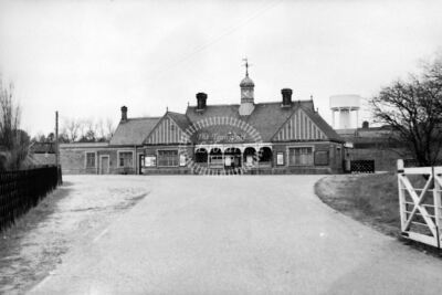 PHOTO BR British Railways Station Scene - MUNDESLEY ON SEA 1956 2 | eBay UK