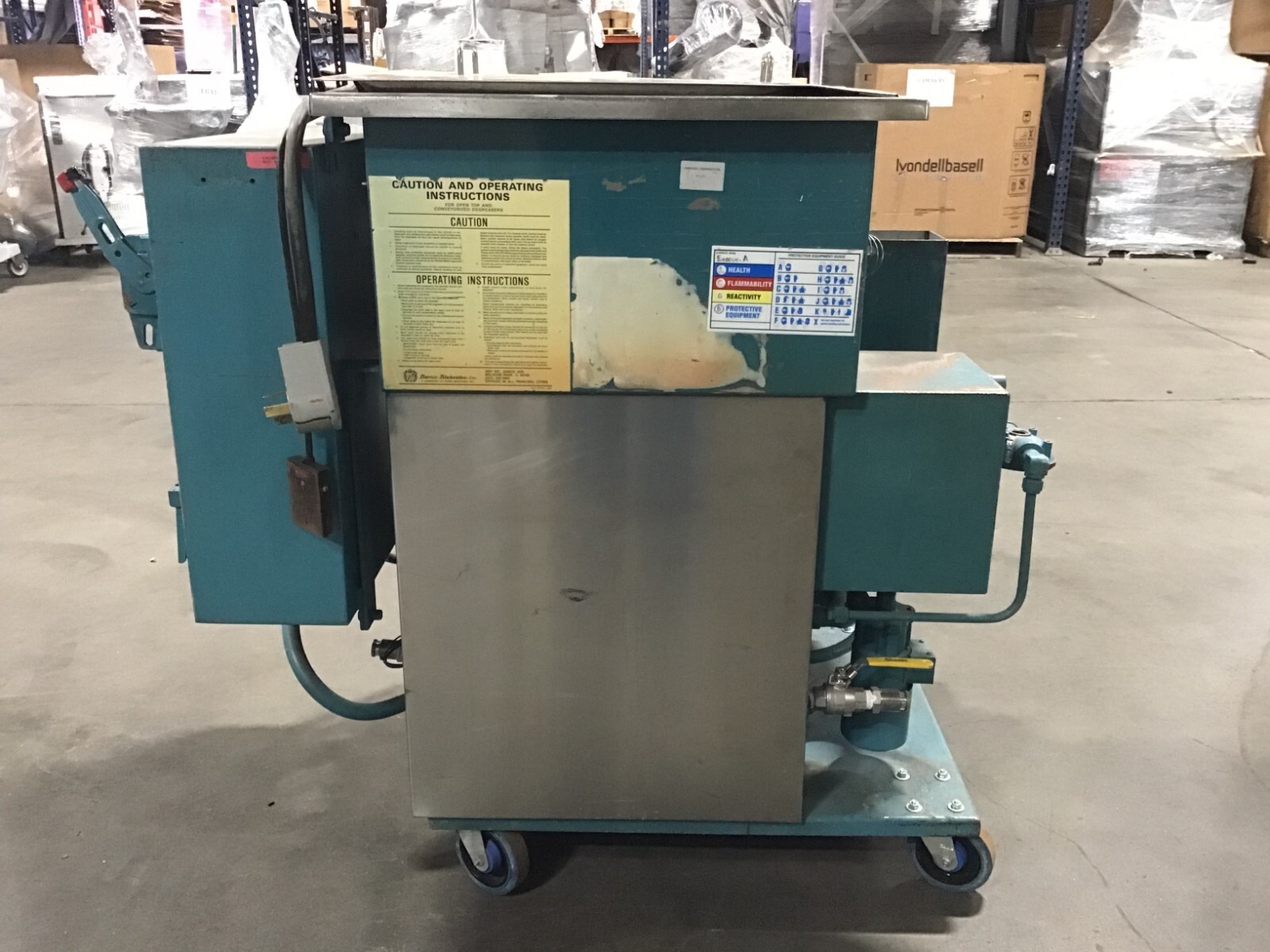 BARON BLAKESLEE MLR-120 VAPOR DEGREASER 208V | eBay