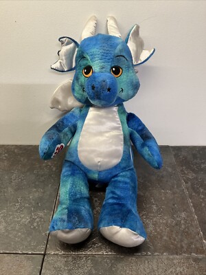 Build A Bear Starbright Blue Dragon Plush Toy Sleeper Lights & Sound ...