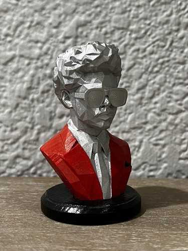 The Weeknd Custom 3D Printed “Over Now” Bust Statue After hours ...