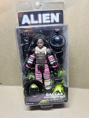 New 7" NECA 35th Anniversary Alien Compression Suit Dallas Action ...
