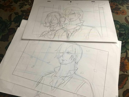 One Piece Animation Cel Set of 12 Niji Yonji Eijiro Oda Original ...